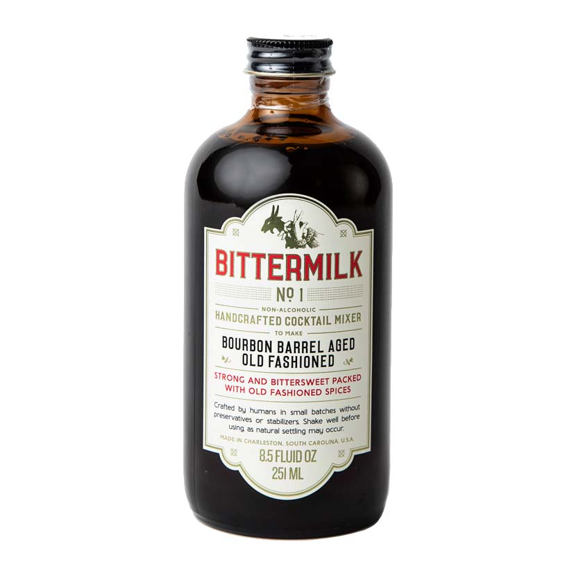 Bittermilk No. 1 – Bourbon Barrel Aged Old Fashioned Non-Alcoholic ...