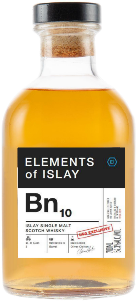Elements of Islay BN10 Islay Single Malt Scotch Whisky 54.3% abv 700ml ...