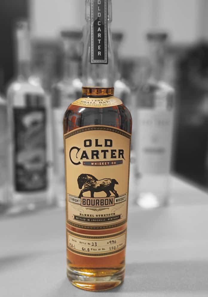 Old Carter Straight Bourbon Whiskey – Very Small Batch MA-1, 61.8% abv ...