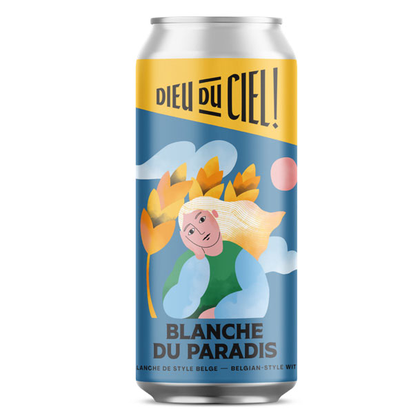 Dieu du Ciel! Blanche du Paradis (4 Pack, 16 Oz, Canned) | Norfolk Wine ...